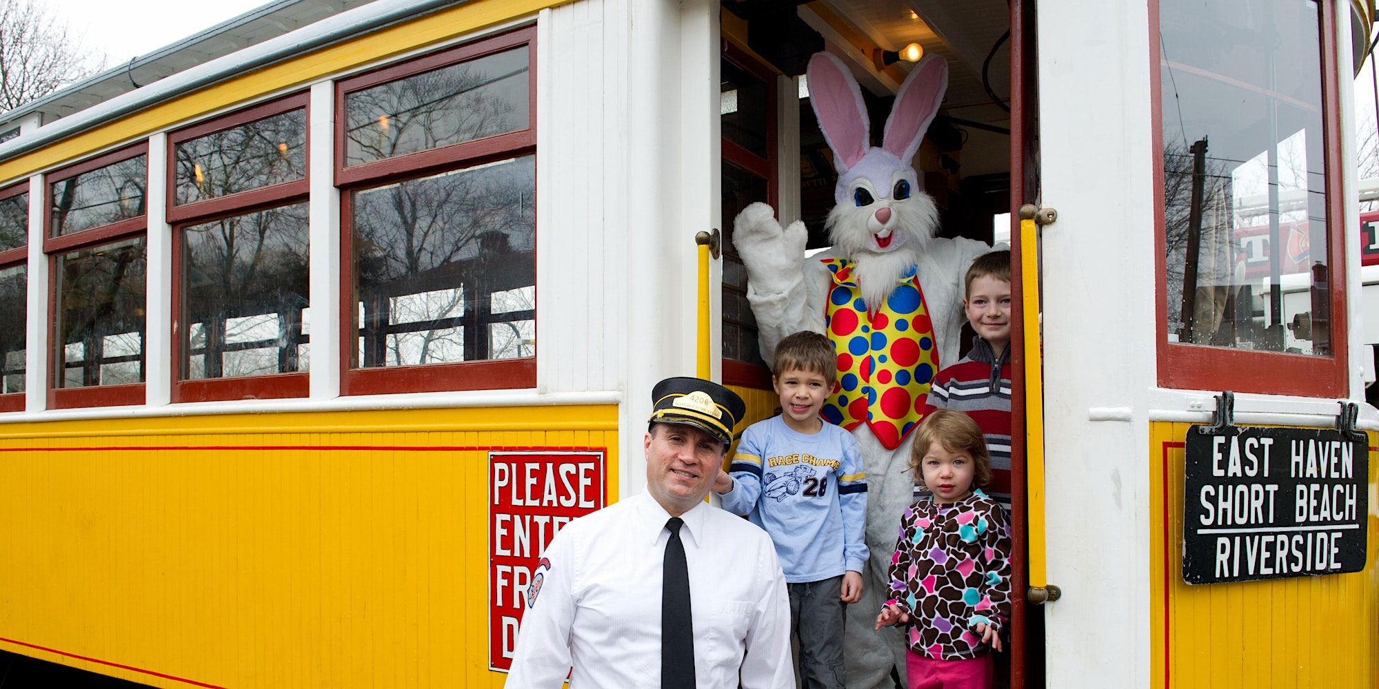 The Easter Bunny Visits The Shore Line Trolley Museum - Kids in Connecticut