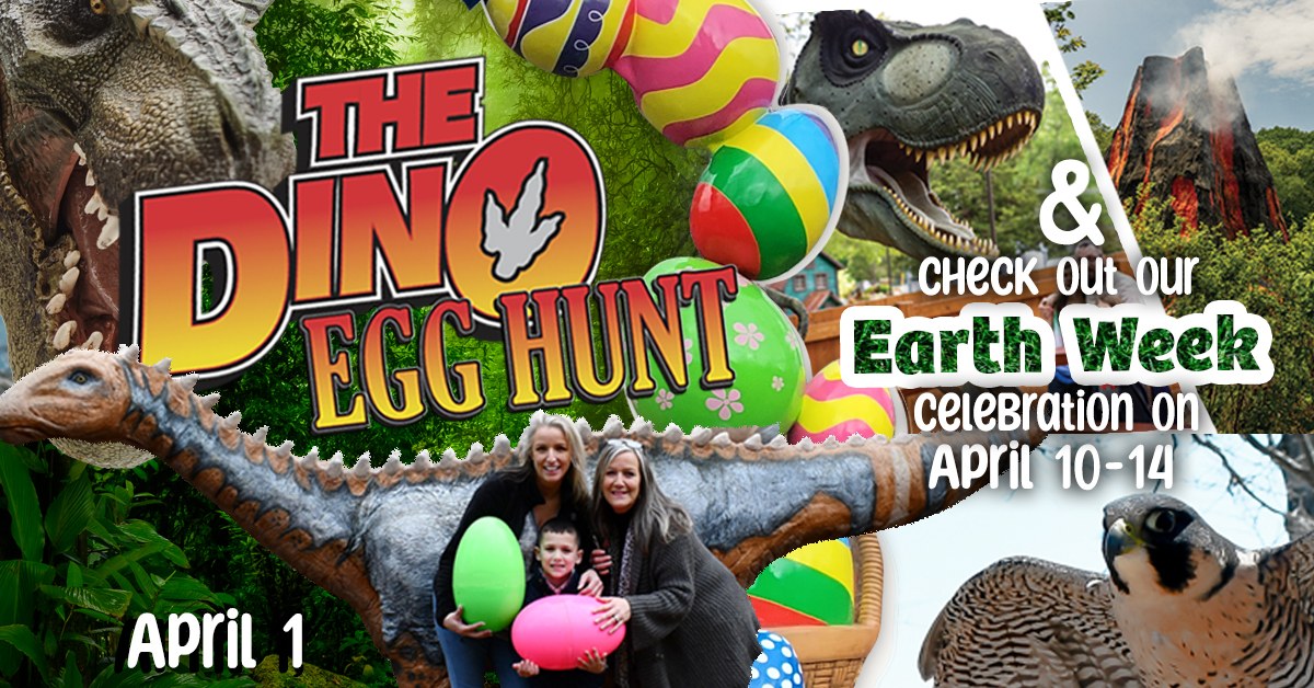 Annual Dino Egg Hunt at The Dinosaur Place - Kids in Connecticut